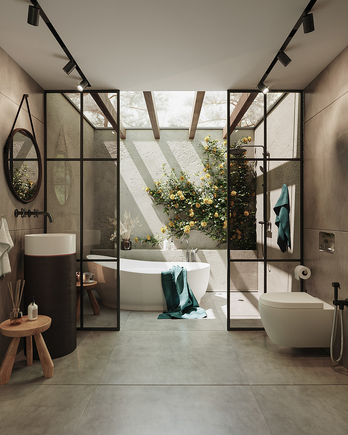 51 Shower Space Designs That Are Fresh And Fashionable » MENGHADIRKAN